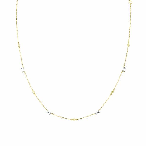 Baguette Diamond Chain